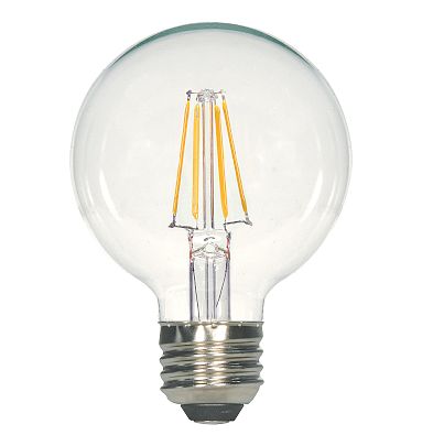LED Filament G25 Clear 5.5W 60WE Bulb | Rejuvenation