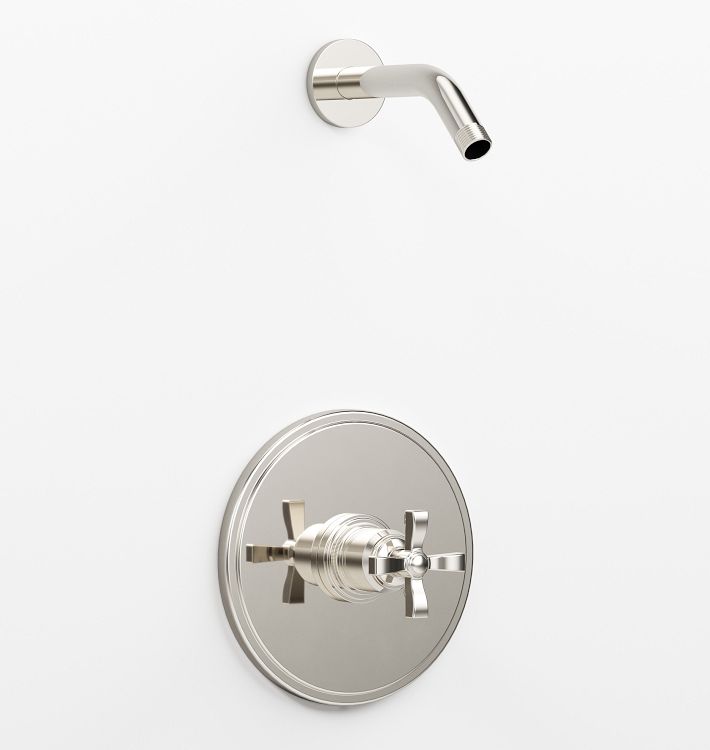 Rigdon Cross Handle Pressure Balanced Shower Set | Rejuvenation