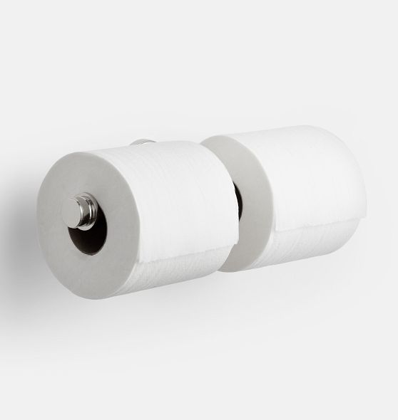 Ladd Double Toilet Paper Holder | Rejuvenation