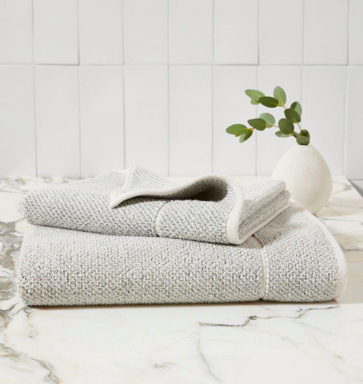 Organic Cotton Heathered Towels | Rejuvenation