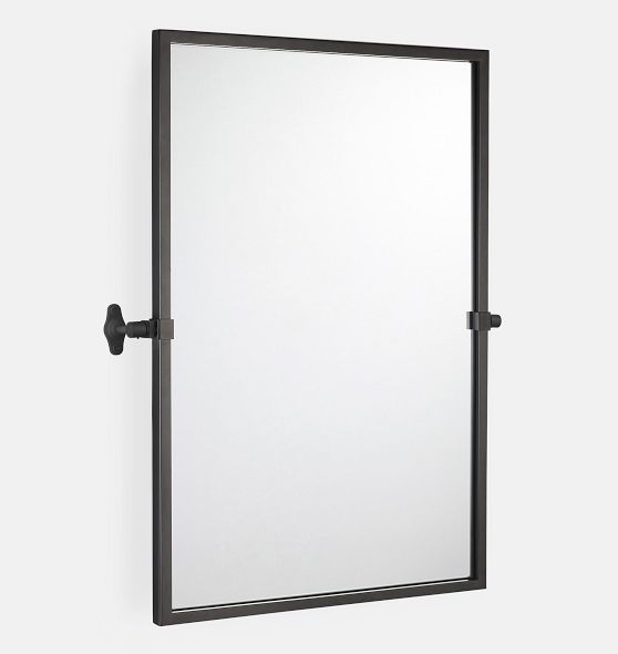 Tolson Sharp Rectangle Pivot Mirror | Rejuvenation