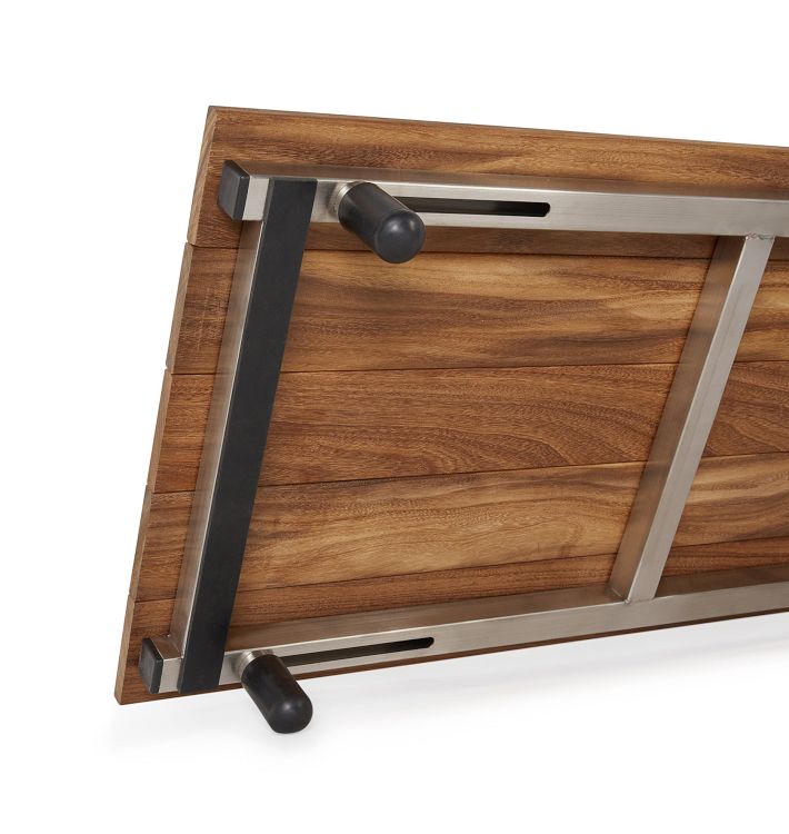 Carter 30" Teak Removable Tub Seat | Rejuvenation