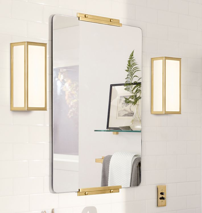 Rounded Rectangle Yaquina Mirror | Rejuvenation