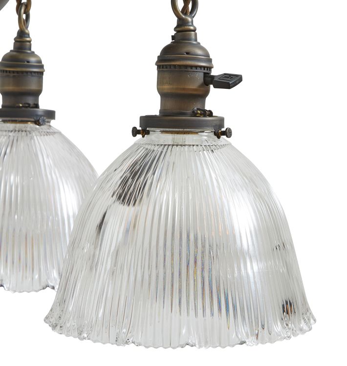 Vintage 4-Light Classical Revival Suspended Pan Chandelier with ...