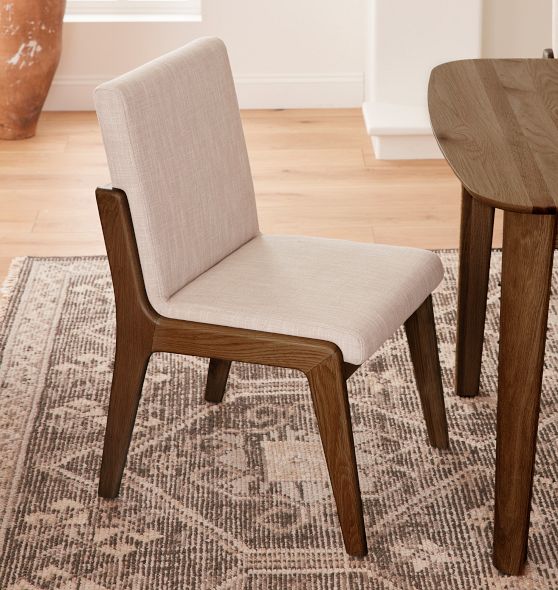 Broadbent Side Chair with Walnut Legs | Rejuvenation