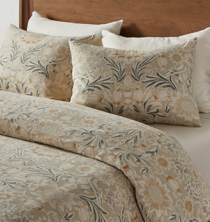 Rosalie Botanical Print Duvet | Rejuvenation