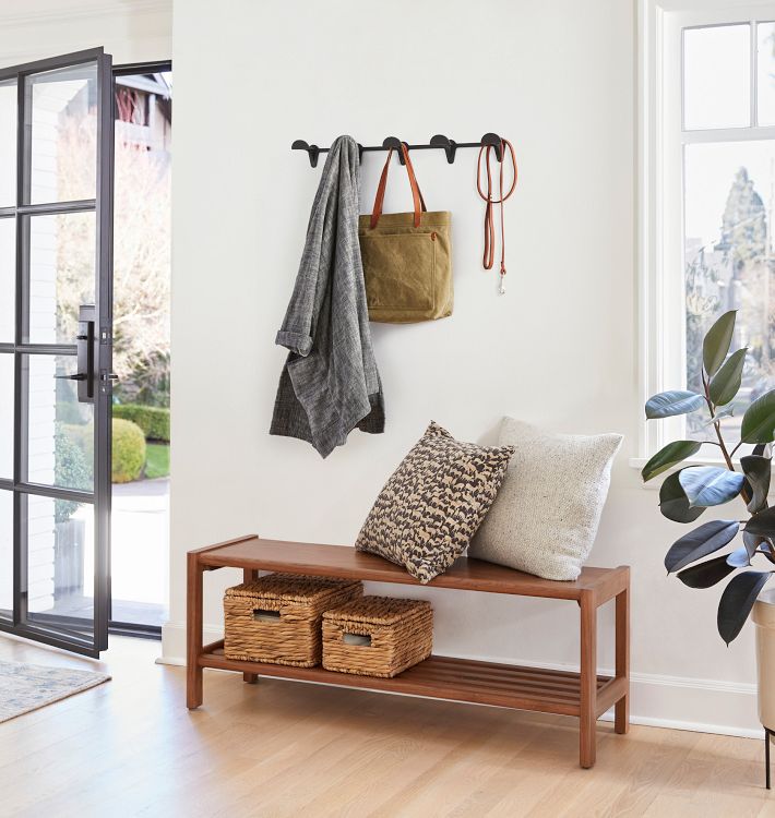 Half Moon 5 Hook Rack | Rejuvenation