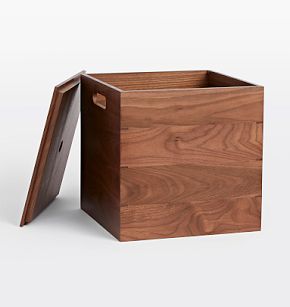 Lidded Walnut Storage Box | Rejuvenation