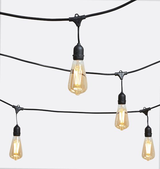 15 ST19 LED Bulb String Lights | Rejuvenation