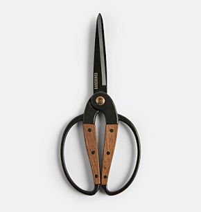 Large Scissors with Walnut Handles | Rejuvenation