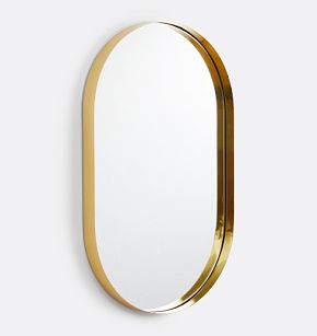 Deep Frame Pill Mirror | Rejuvenation