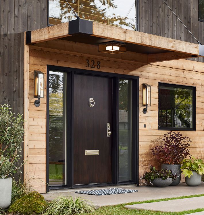 Large Mail Slot with Interior Frame | Rejuvenation