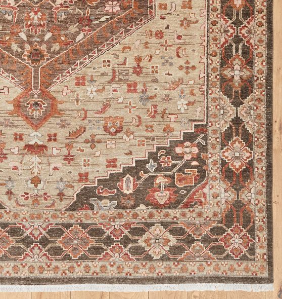 Fawn Hand Knotted Rug | Rejuvenation