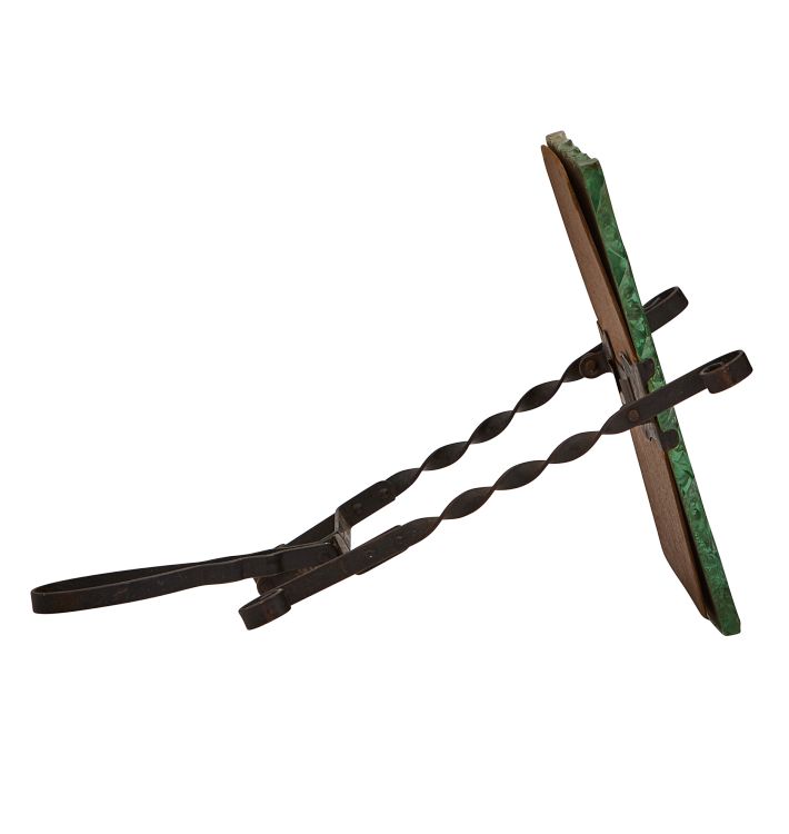 Vintage Victorian Tabletop Mirror with Pie Crust Frame | Rejuvenation