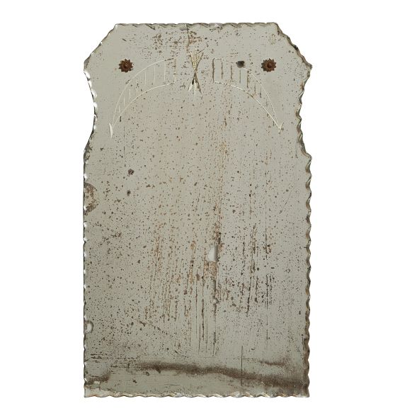 Vintage Frameless Wall Mirror with Chipped Edge | Rejuvenation