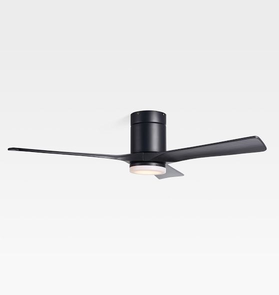 Swift Semi Flush LED Ceiling Fan | Rejuvenation
