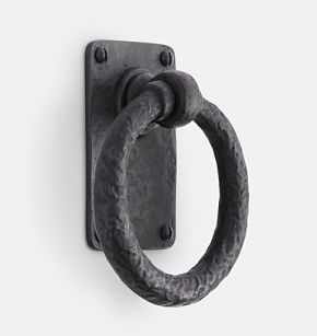 Garage Cast Bronze Large Ring On Plate | Rejuvenation