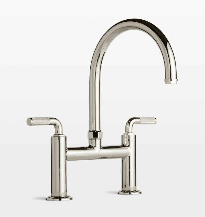 Descanso Bridge Kitchen Faucet Lever Handle | Rejuvenation