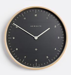 Large Gray Mr. Clarke Wall Clock | Rejuvenation