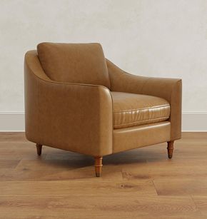 Luisa Leather Arm Chair | Rejuvenation