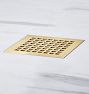 Contemporary Square Grille Shower Drain Assembly | Rejuvenation