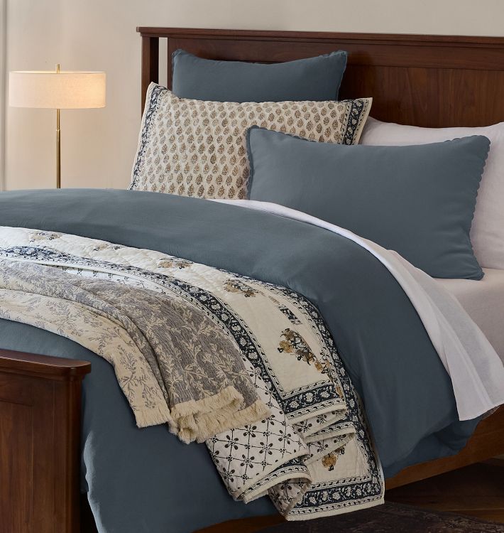Bedding Bundle: Bryleigh Block Print Quilt | Rejuvenation