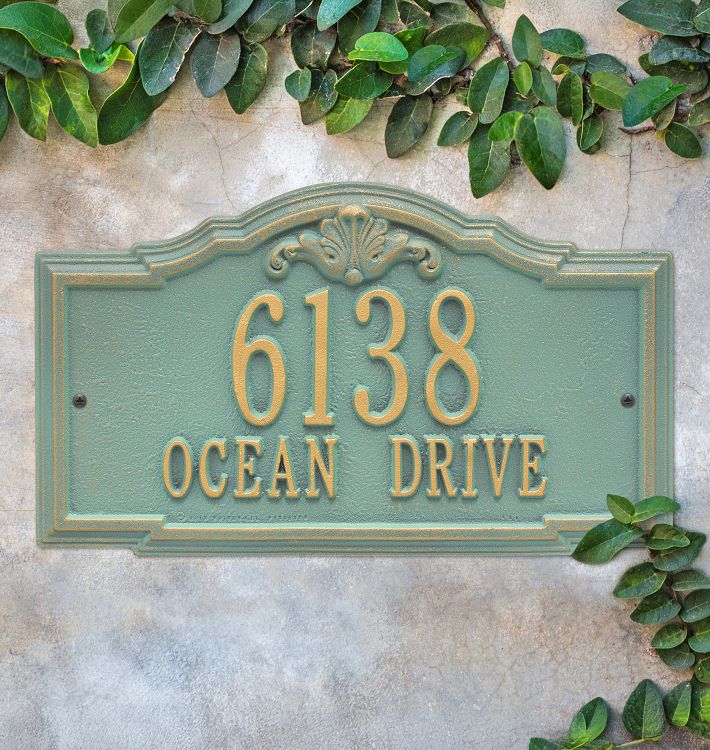 Holloway Personalized Address Plaque | Rejuvenation