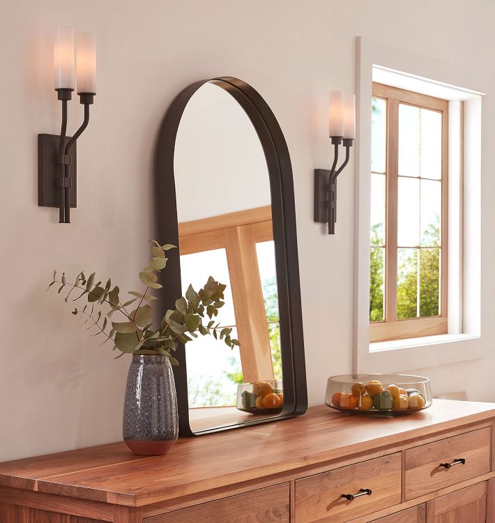 Deep Frame Arched Mirror | Rejuvenation