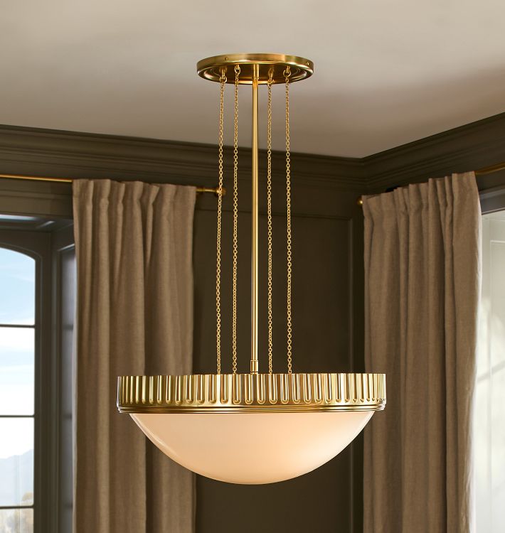 Rhea Pendant, 24" Width | Rejuvenation
