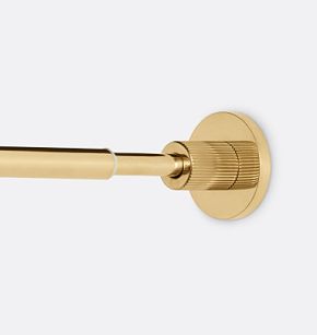 OPEN BOX: Cafe Set Tension Rod, 24" x 36" - Unlacquered Brass ...
