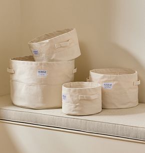 Steele Canvas Soft Sided Storage Bins | Rejuvenation