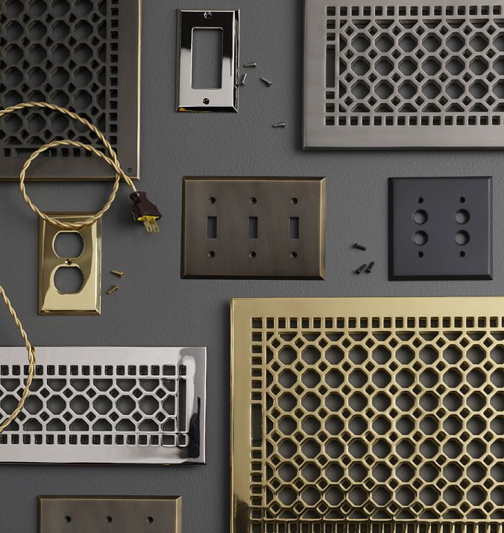 Lewis Single GFCI Switchplate | Rejuvenation