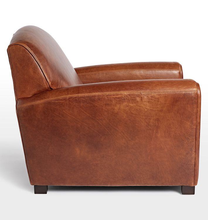 Doyle Leather Club Chair | Rejuvenation