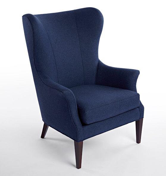 Clinton Modern Wingback Chair | Rejuvenation