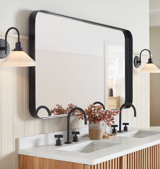 Deep Frame Rectangular Mirror | Rejuvenation