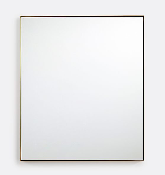 Rectangle Floating Metal Framed Mirror | Rejuvenation