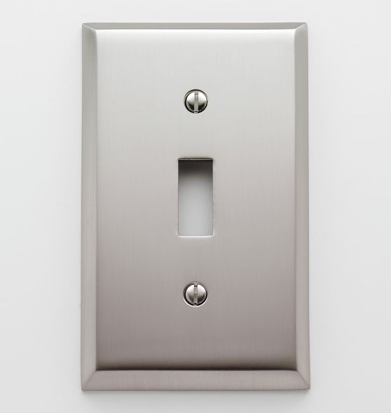 Lewis Single Toggle Switchplate | Rejuvenation