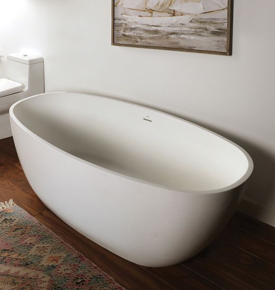 Eleganza Solid Surface Bathtub | Rejuvenation