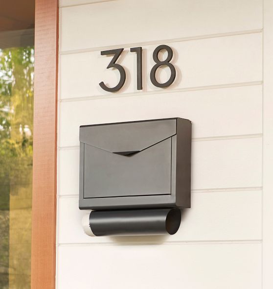 Emily Locking Wall Mounted Mailbox | Rejuvenation