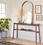 Bilquist Console Table, Walnut | Rejuvenation