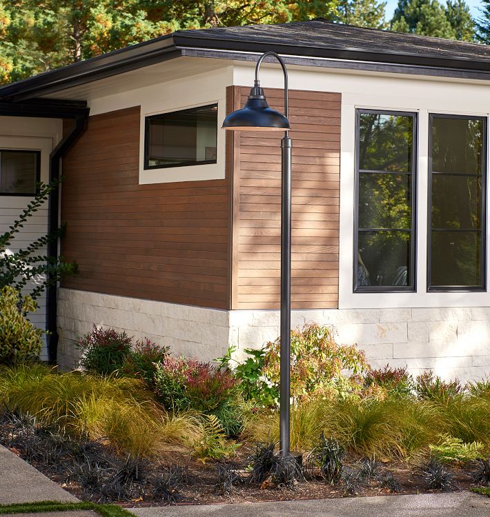 Carson Shepherd's Hook Post Light | Rejuvenation