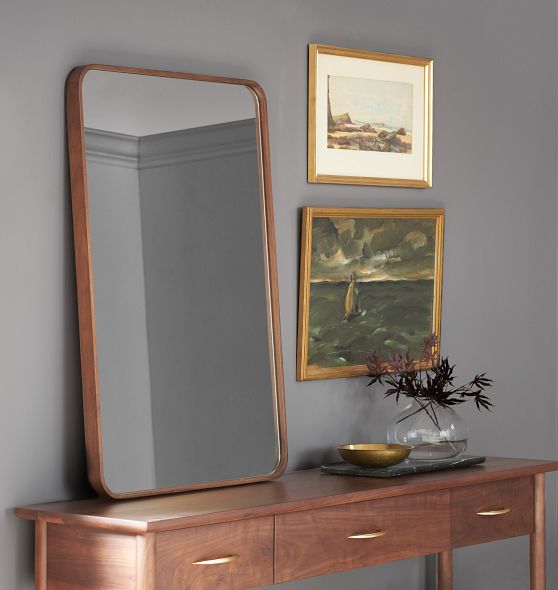 Bentwood Rounded Rectangle Mirror | Rejuvenation