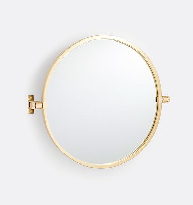 West Slope Round Pivot Mirror | Rejuvenation