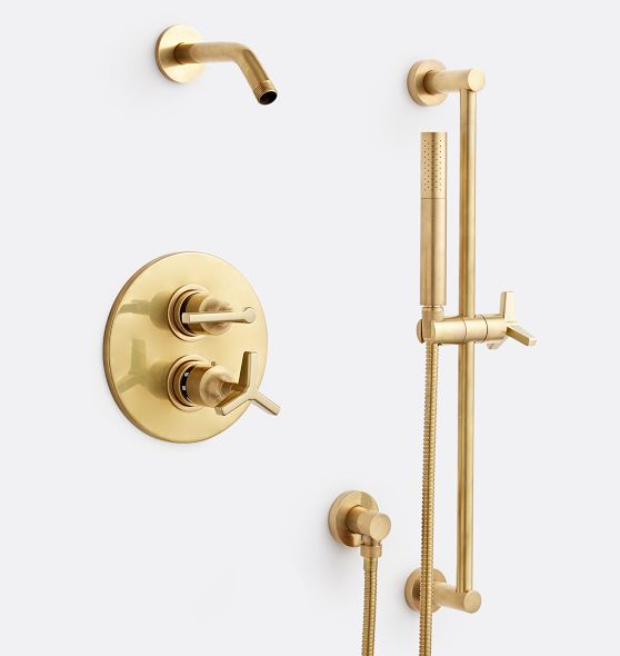 Blair Thermostatic Shower Set with Handshower | Rejuvenation
