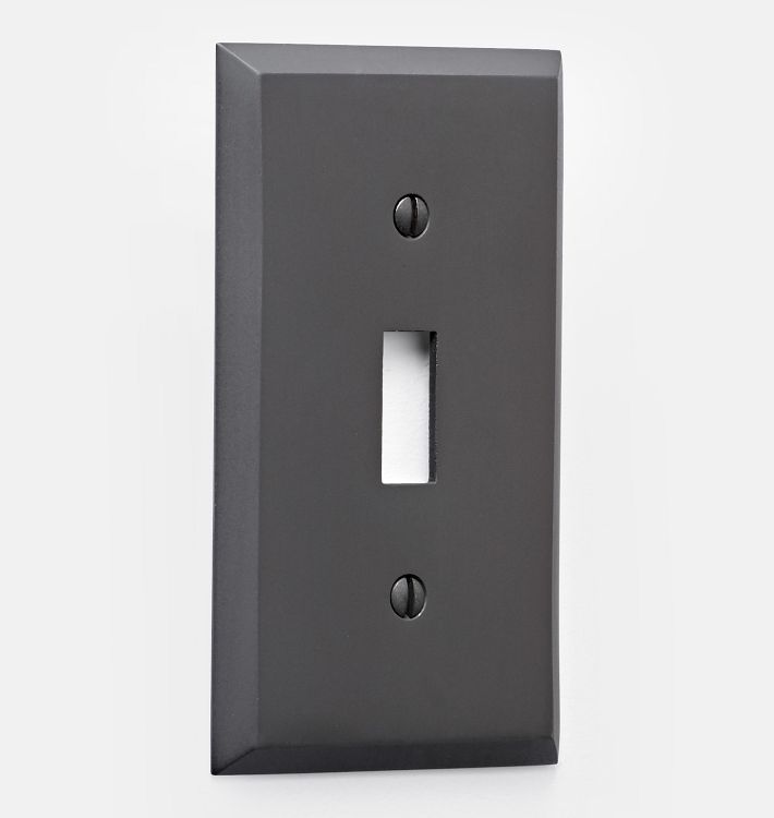 Lewis Single Toggle Switchplate | Rejuvenation