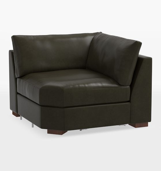 Sublimity Leather Wedge Corner Sectional Component | Rejuvenation