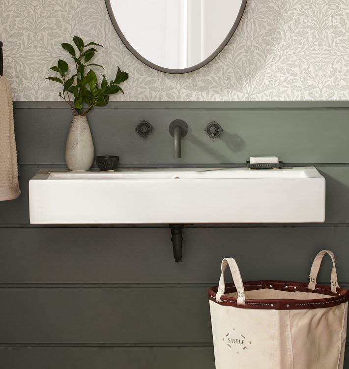 Winslow 40" Wall-Mount Wide Sink | Rejuvenation