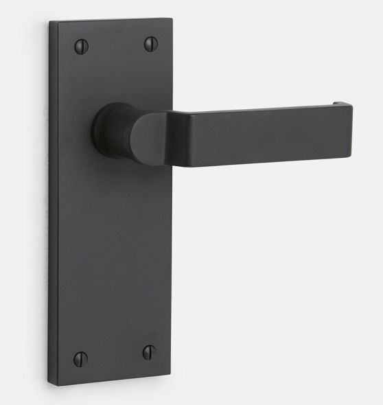 Tabor Lever Tube Latch Interior Door Set | Rejuvenation
