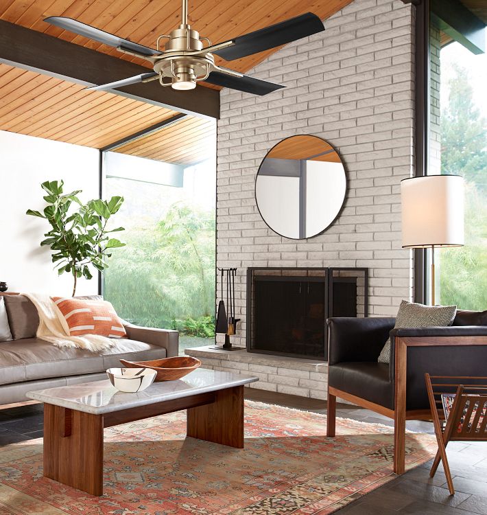 Peregrine Industrial LED Ceiling Fan | Rejuvenation