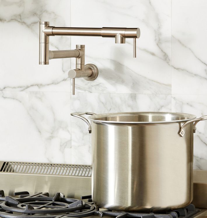 Poetto Wall Mount Pot Filler | Rejuvenation